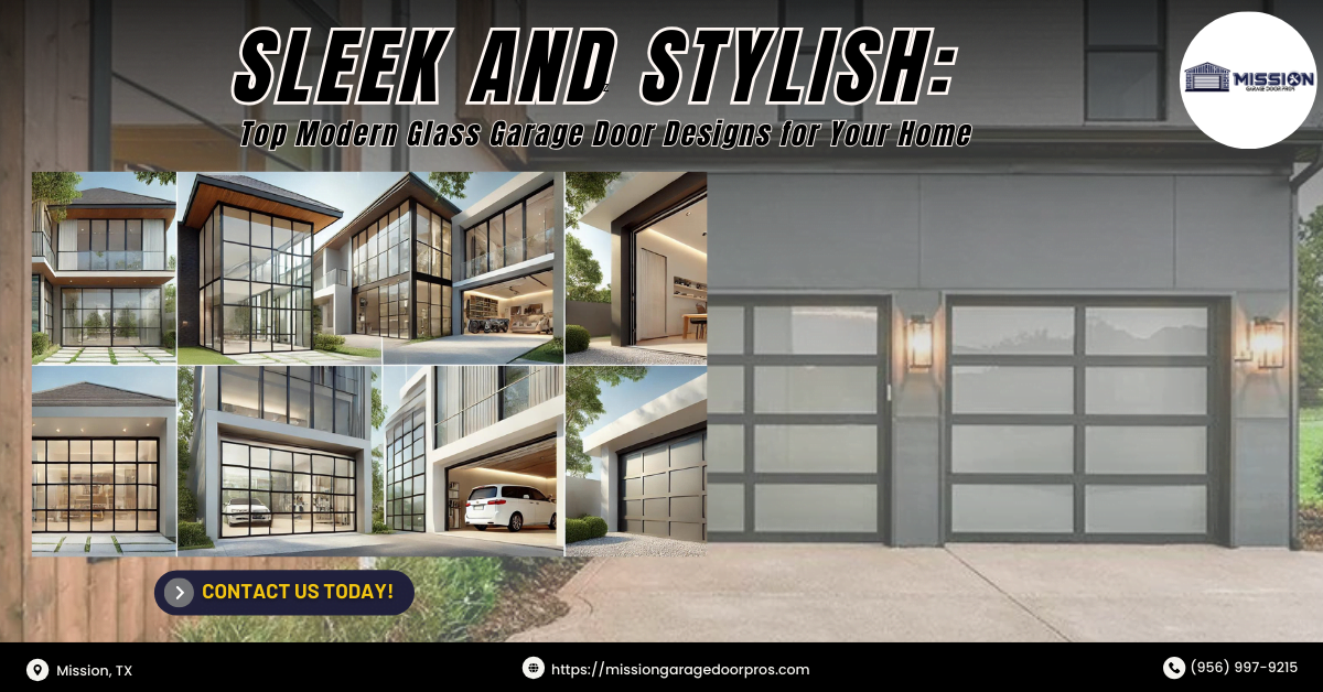 Sleek and Stylish: Top Modern Glass Garage Door Designs for Your Home ...
